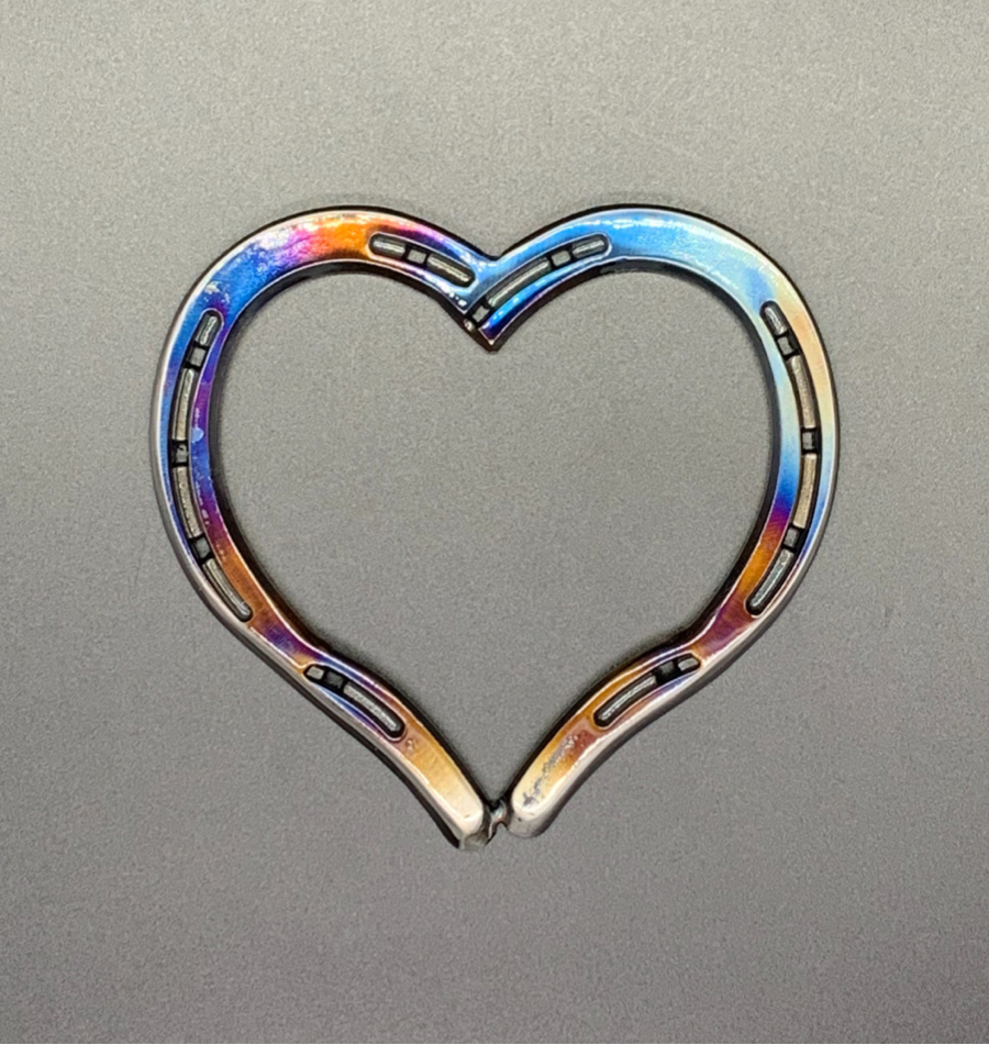 Welded Horseshoe Heart
